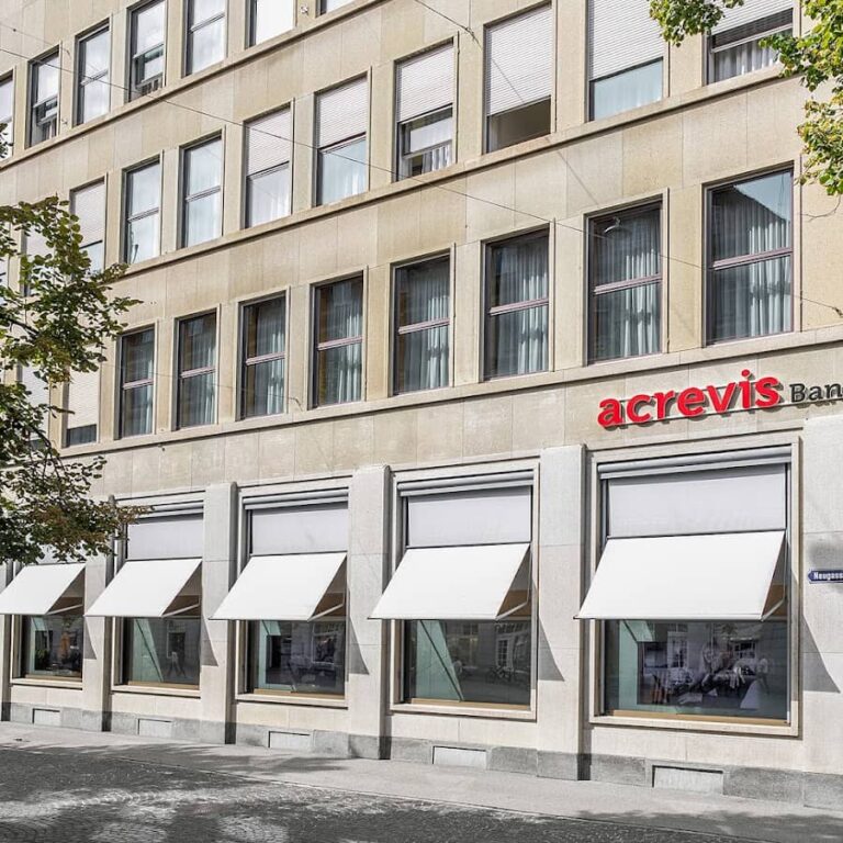 Ersatzneubau Bank u. Wohng. acrevis | HHM